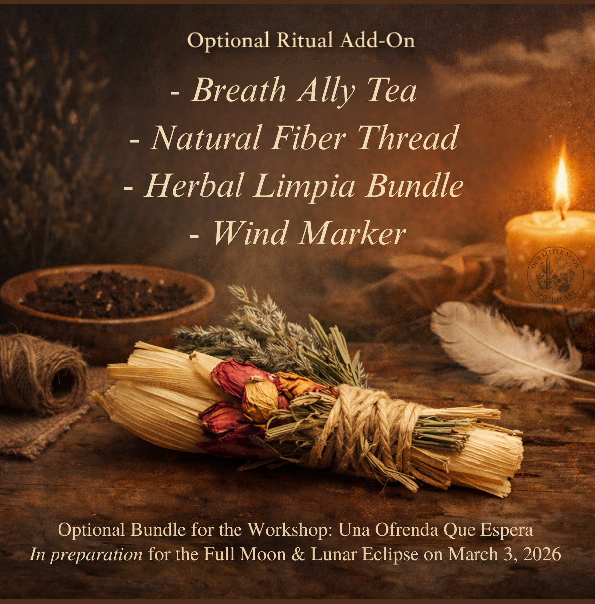 Sacred Breath Kit | Herbal Limpia & Eclipse Ritual Companion – Our ...
